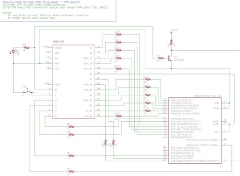 arduino based avr high voltage programmer
