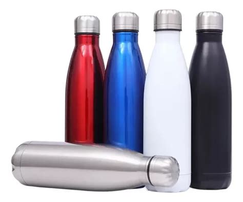 Garrafa Térmica Inox Parede Dupla Academia 500ml A Vacuo MercadoLivre
