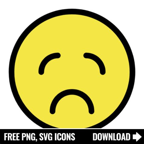 Tire Icon Emoji Svg Online Icon Sad Faces Png Icons Smileys Icon The