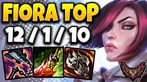 Fiora TOP Vs Renekton OTP Lol Korea Grandmaster Patch 13 13 YouTube