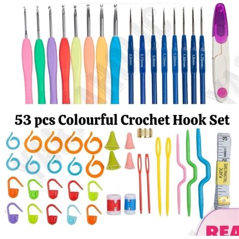 Understanding Crochet Hook Sizes Comparison Chart Easy
