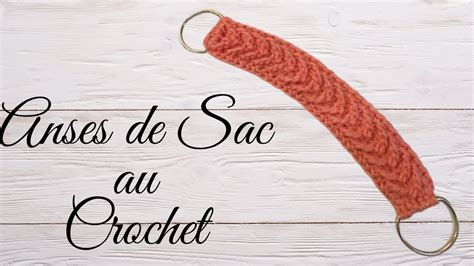 Comment faire des anses pour sac au crochet tuto en pas à pas YouTube