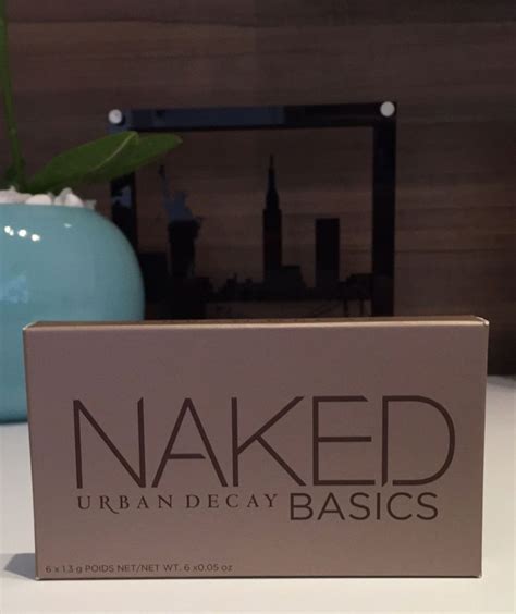 Paleta Naked Basics Urban Decay Maquiagem Feminina Urban Decay