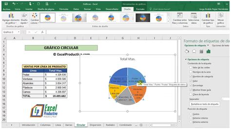 C Mo Hacer Un Gr Fico Circular En Excel Curso De Gr Ficos En Excel