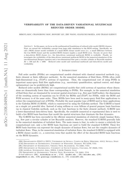 pdf verifiability of the data driven variational multiscale reduced order model