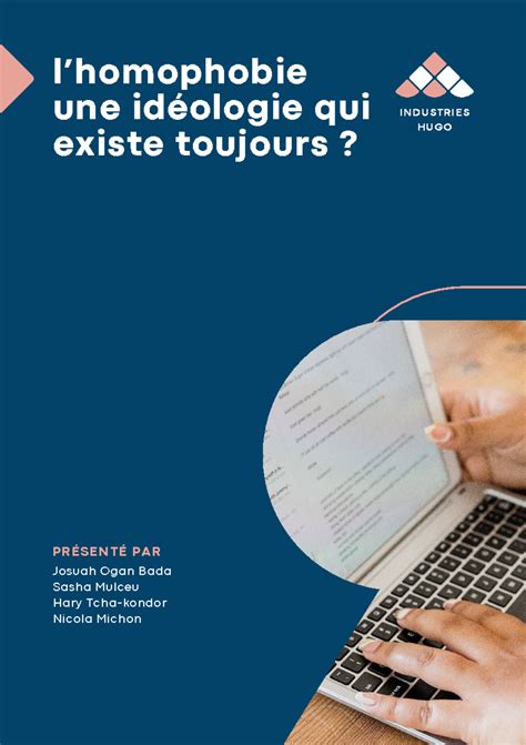 Lhomophobie une idéologie qui existe toujours lhomophobie une