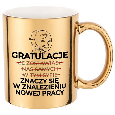 KUBEK NA KAWE NA POŻEGNANIE KOLEŻANKI Z PRACY WZÓR Inna marka Sklep