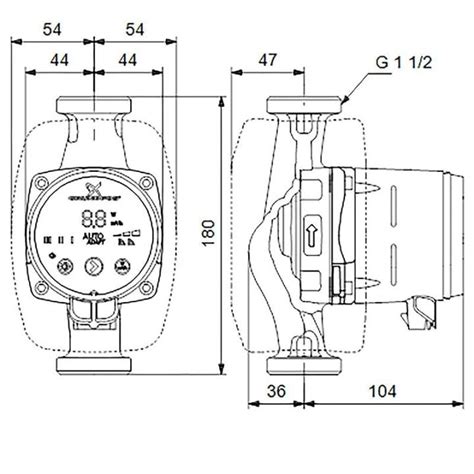 Grundfos Alpha2 Hocheffizienz Umwälzpumpe 25 60 180 mm kaufen Selfio