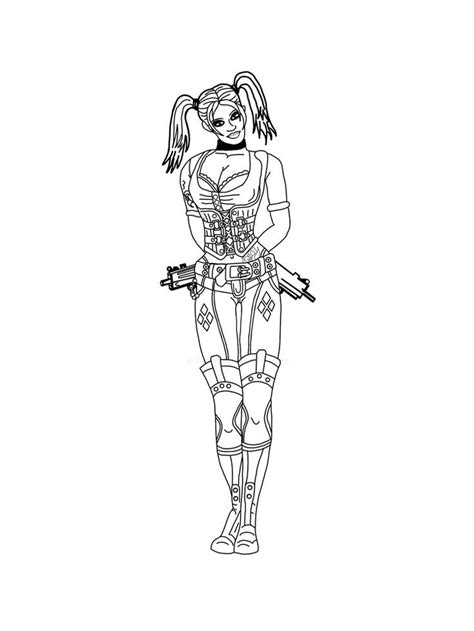 Detalles 84 Dibujos Harley Quinn Colorear Muy Caliente Camera Edu Vn