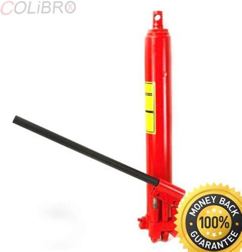 COLIBROX 8 Ton Long Manual Hydraulic Ram Jack Double Pump Engine Lift