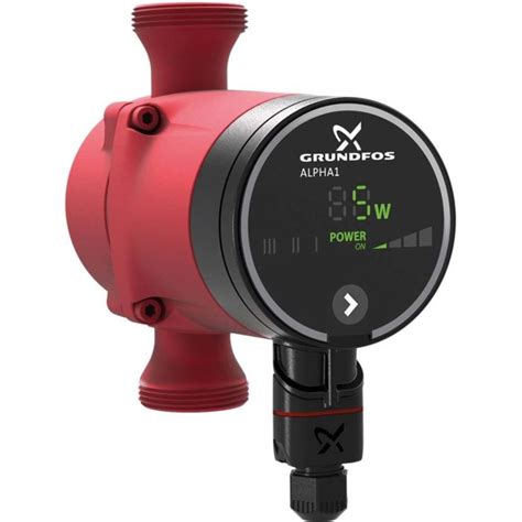 Grundfos Alpha1 Hocheffizienz Umwälzpumpe 98463424 Edelstahl 20 45N
