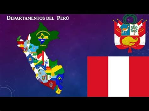 Mapas Y Banderas De Las Regiones De El Peru YouTube