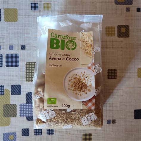 Carrefour Bio Crunchy Crispy Avena E Cocco Review Abillion