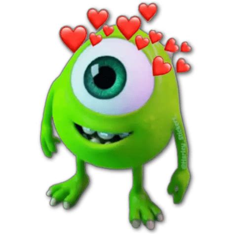 Experto ratón o rata jurado stickers de mike wazowski para whatsapp