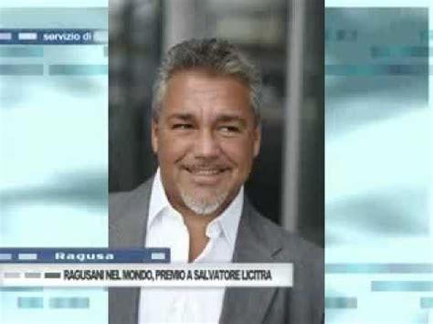 Salvatore Licitra Premio Ragusani Nel Mondo Youtube