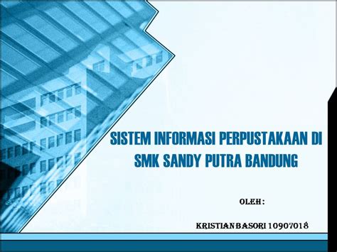Contoh Proposal Proyek Sistem Informasi Perpustakaan