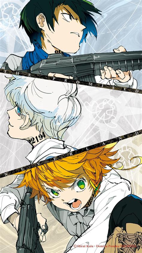 約束のネバーランド公式 on Twitter Arte de anime Personajes de anime Anime