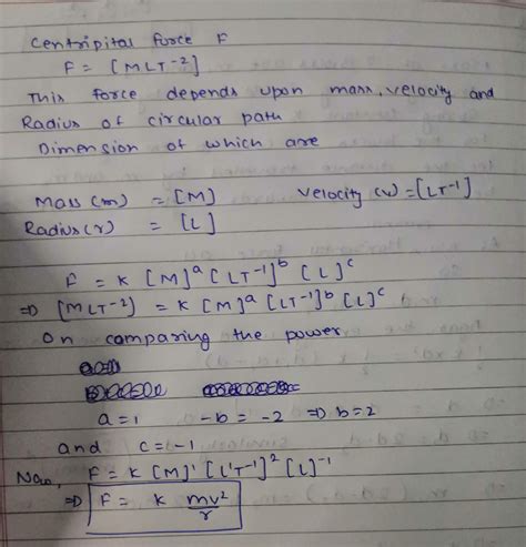 a body of mass m moves in a circular path of radius r with velocity v find the expression for