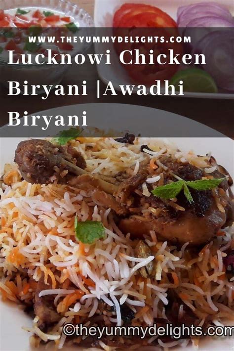 Awadhi Chicken Biryani Recipe Lucknowi Chicken Biryani