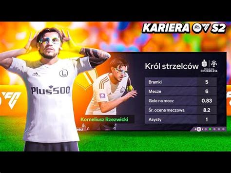 Ekstraklasa zezłomowana 11 KARIERA ZAWODNIKA W FC24 YouTube
