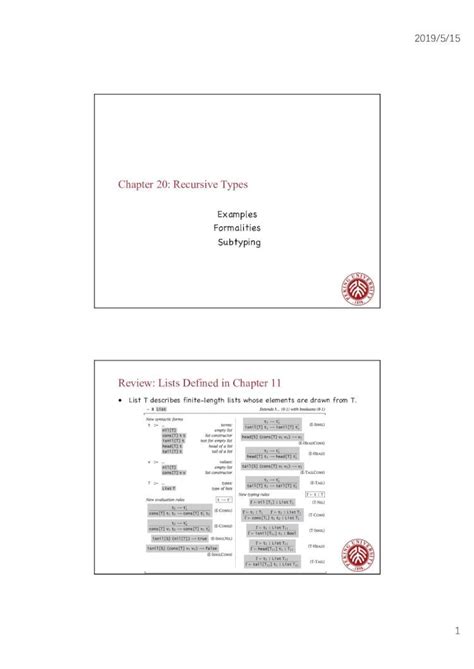 pdf chapter 20 recursive types github pages · chapter 20 recursive types examples