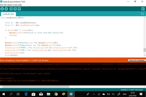 error compiling for board nodemcu 1 0 esp 12e module esp8266 อิเล็กอีซี่ eleceasy