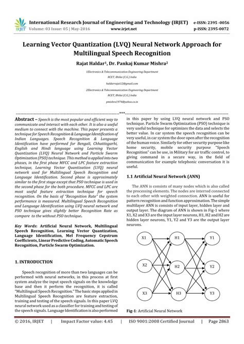 pdf learning vector quantization lvq neural network approach · the flow chart of mfcc
