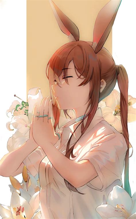 Amiya Arknights Image By Lushi Jin Up Zerochan Anime