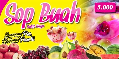 Desain Banner Jus Buah Cdr Gambar Spanduk Riset