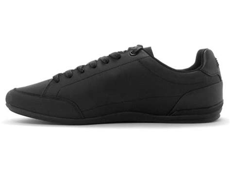 T Nis Lacoste Chaymon Preto Couro Natural Material Sint Tico