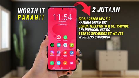 108MP OIS 12 256GB 7 HP MANTAN FLAGSHIP HARGA 2 JUTAAN TERBAIK 2024