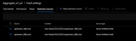 Azure Devops Vsts Build Definition Adding Multiple Feeds In Nuget Restore Task Stack Overflow