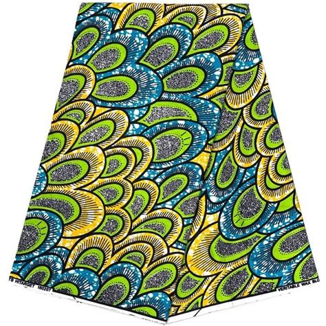 Véritable WAX tissu pagne Africain collection HITARGET coupon 6 Yards