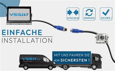 VSG24 Verlängerungskabel Elite für Rückfahrkamera Rückfahrsysteme