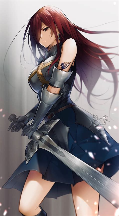 Erza Scarlet Fairy Tail Drawn By Yae Chitokiya Danbooru