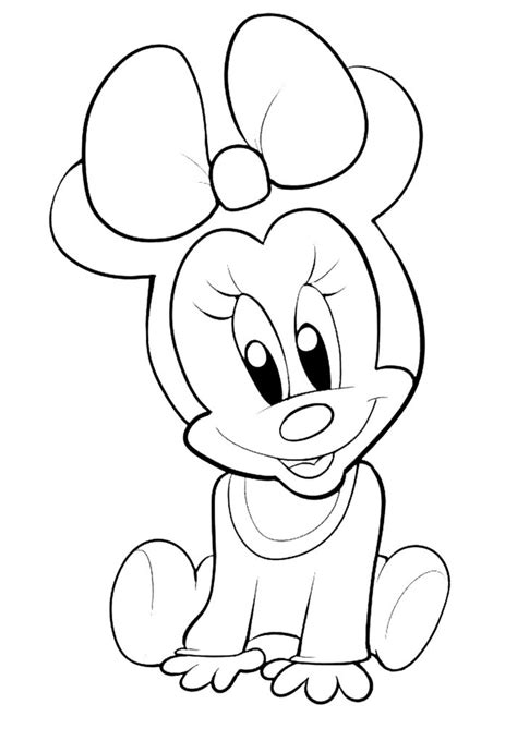 Descubrir 88 Imagen Dibujos De Miki Y Mini Para Colorear Viaterra Mx