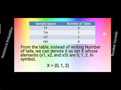 Statistics And Probability Random Variable M11 12SP IIIa 1 3 2