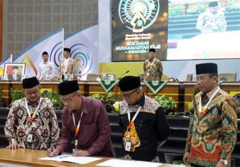 Haedar Nashir Kembali Jadi Ketum PP Muhammadiyah 2022 2027 Chatnews