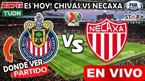 Chivas Vs Necaxa En Vivo Hoy Donde Ver Y A Que Hora Juega Guadalajara