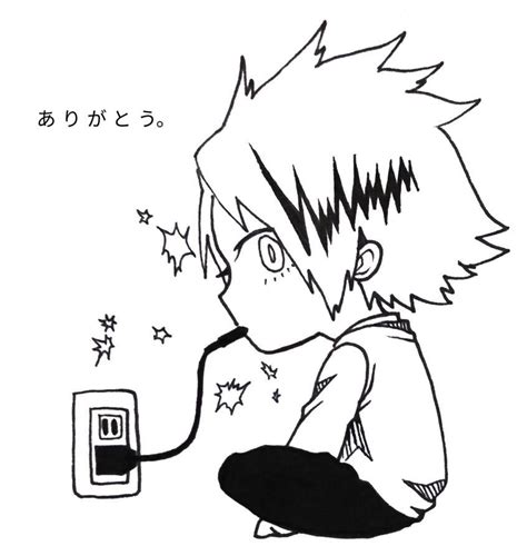 Denki Kaminari Coloring Pages References Xsadzca
