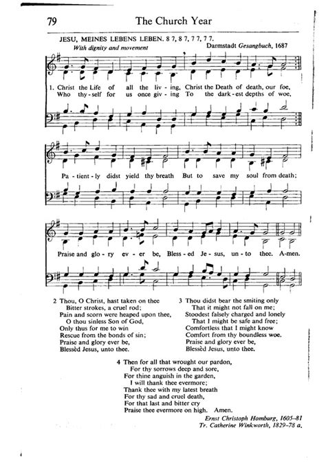 Service Book And Hymnal Of The Lutheran Church In America Christ