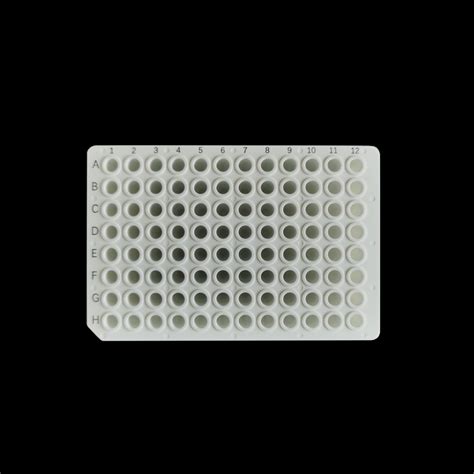 China Professional Laboratory 0 2ml Non Skirt White 96 Well PCR Plates