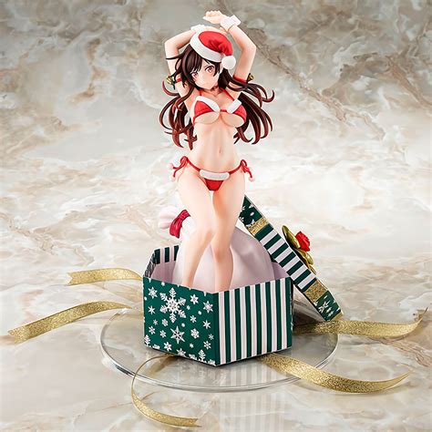 Kanojo Okarishimasu Chizuru muestra su lado navideño en esta