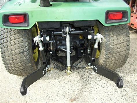 John Deere 420 Garden Tractor 3 Point Hitch Fasci Garden