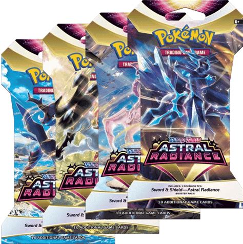 Pok Mon Astral Radiance Sleeved Boosterpack Sword Shield Swsh