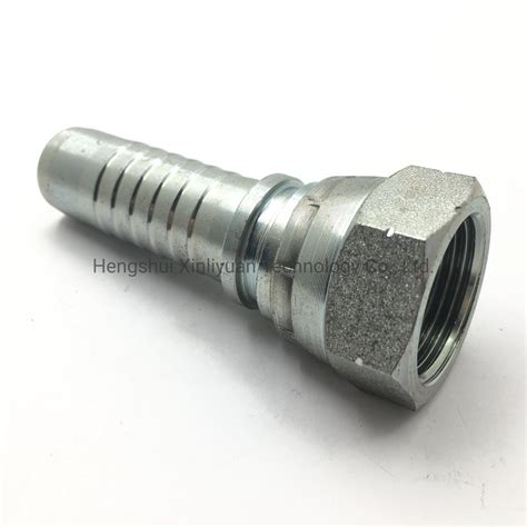 D Bsp Female Degree Cone Double Hexagon Hydraulic Hose Fitting
