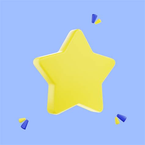 Renderiza O D Estrela Dourada Brilho Emoji Estrela Elemento M Gico