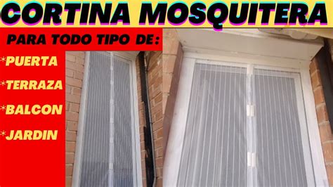 Como Instalar Mosquitera magnética para puerta de el balcón en 2024