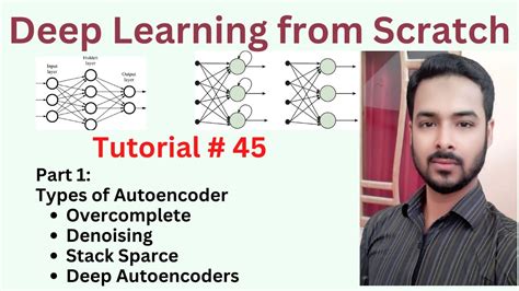 Tutorial 45 Part 1types Of Autoencoder Overcompletedenoisingstack Sparce And Deep