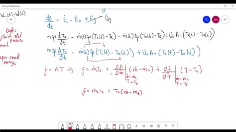 Función de transferencia de un Intercambiador de calor YouTube